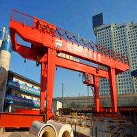 China Heavy Duty U Type Double Girder Gantry Crane With Cabin Control Span 35m for sale