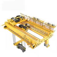 China Heavy Duty 32T Double Girders Bridge Foundry Crane Cabin Control For Lift Ladle for sale
