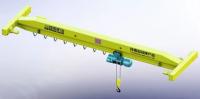 China Electric Single Beam Bridge Crane 10 Ton 28.5m Span For Warehouse for sale