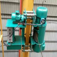 China Headroom Style Electric Wire Rope Hoist Pendent Line Control Single Lifting Speed Low for sale