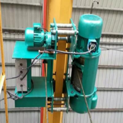 China Headroom Style Electric Wire Rope Hoist Pendent Line Control Single Lifting Speed Low for sale