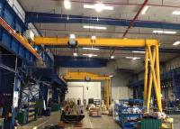 China Semi Single Beam Steel Plant Gantry Crane PLC 380V European MHB Type for sale