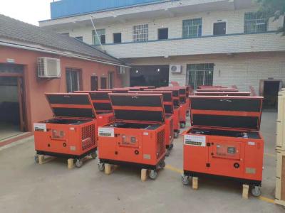 China 1.1L Silent Gasoline Generator 420cc 7kw Silent Diesel Generator for sale