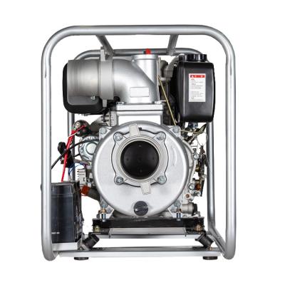 China Suction Lift 7m Four Stroke Water Pump For Agriculture 80 Cubic for sale