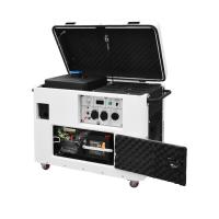 China V Twin Open Frame 3 Phase Mobile Generator Compression Ignition 10KW for sale