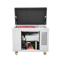 China Mobile Trailer 1 Phase 2 Wire High Efficiency 16kw Diesel Generator for sale
