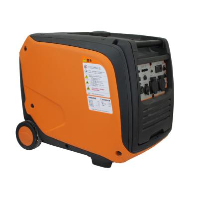 China Electric Start 79cc 4kw Low Noise Inverter Generator 3600RMP for sale
