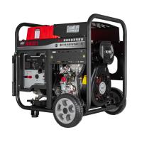 China Air Cooled 4 Stroke Single Cylinder 3 Phase 6kW Diesel Generator for sale