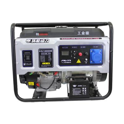 China Bronze Open Frame Portable Gasoline Generator 6KW TCL Ignition for sale