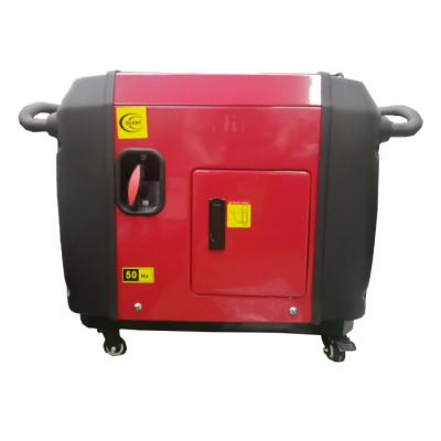 China Bronze 4kw Silent Gasoline Generator Air Cooled Efficient Variable Frequency for sale