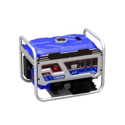 China Lightning Delivery Speed Electric Start Single Cylinder Portable Gasoline Generator 8KW for sale