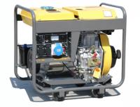 China Air Cooling Four Stroke 220 Volt Compression Ignition Diesel Generator for sale