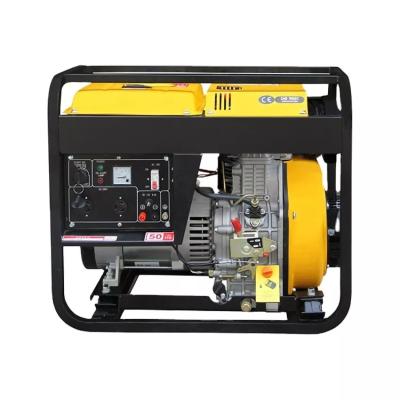 China Outdoor 3kw Open Frame Power Electric Diesel Generator with ISO9001 for sale