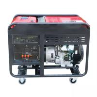 China Portable Air Cooled Single Cylinder 6.5kW Open Frame Diesel Generator for sale