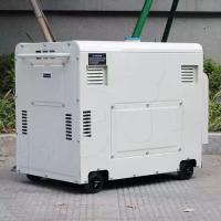 China IP23	Three Phases 8kw Silent  Diesel Generator Key Start 72 Dba/7m for sale