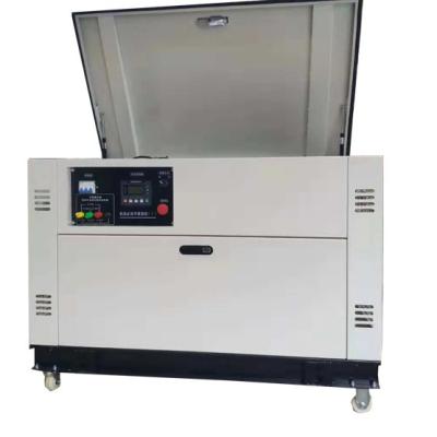 China Double Cylinder Equivalent Power 13KW Silent Gasoline Generator 2V80 for sale