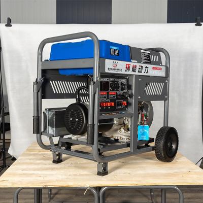 China Air Cooled 4 Stroke Single Cylinder 3 Phase 6kW Diesel Generator for sale