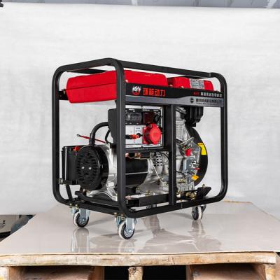 China Portable Powerful Single Phase AVR Air Cooled Small 3kW Diesel Generator for sale