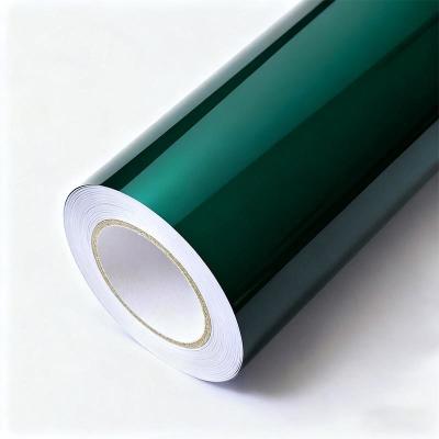 China Glossy Car Wrap Vinyl Rolls Hell Green UV Resistant Vinyl Wrap HYH1140 for sale