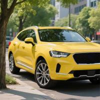 China Waterproof Gloss Yellow Wrap OEM / ODM Lemon Yellow Wrap HYC1108 for sale