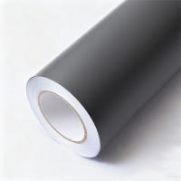 China Anti Stain Matte Grey Vinyl Wrap Durable Gray Car Wraps HYH1099 for sale