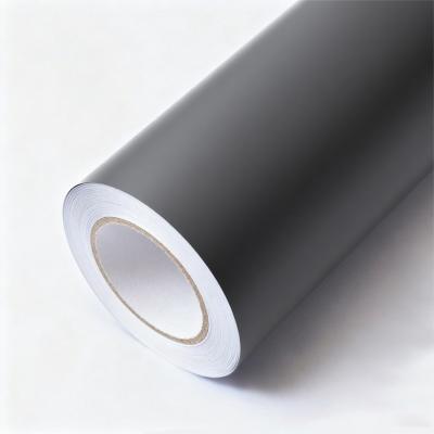China Anti Stain Matte Grey Vinyl Wrap Durable Gray Car Wraps HYH1099 for sale