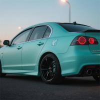 China Waterproof Matte Green Vinyl Wrap Anti Scratch PVC Vinyl Car Wrap HYH1147 for sale