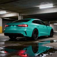 China 1.52mx17.5m Matte Vinyl Car Wrap Waterproof Matte Blue Vinyl Wrap Scratch Resistant HYH1163 for sale