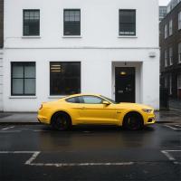 China OEM / ODM Vehicle Matte Wraps Lightweight Matte Yellow Vinyl Wrap HYH1150 for sale