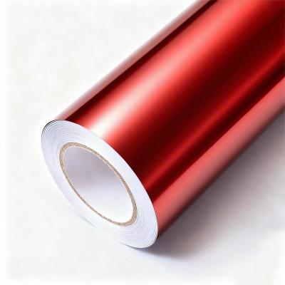 China Red Color Vinyl Wrap Matte Ceramic Coating Vinyl Wrap 1.52mx17.5m HYH1211 for sale