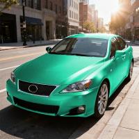 China Lake Green Pearlescent Wrap Customized Metal Vinyl Wrap Waterproof HYM1094 for sale
