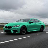 China Lake Green Pearlescent Wrap Customized Metal Vinyl Wrap Waterproof HYM1094 for sale