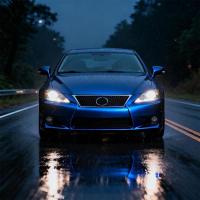 China Customized Pearlescent Vinyl Wrap Anti Scratch Deep Blue Vinyl Wrap OEM / ODM HYM1100 for sale