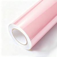 China Customized Peach Pink Car Wrap Anti Scratch Calendered Vinyl Film 1.52mx17.5m HYH1131 for sale