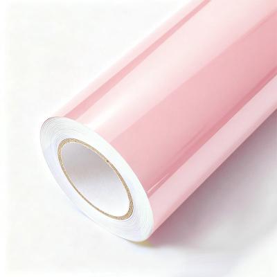 China Customized Peach Pink Car Wrap Anti Scratch Calendered Vinyl Film 1.52mx17.5m HYH1131 for sale