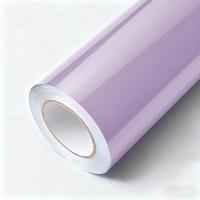 China Purple Calendered Vinyl Wrap OEM / ODM Calendered Pvc Film HYH1203 for sale