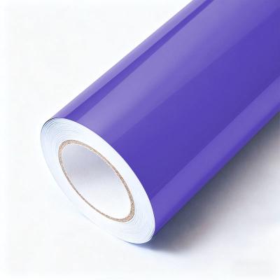 China Mercury Violet Calendered Vinyl Wrap Waterproof Polymeric Calendered Vinyl Anti Scratch HYH1201 for sale