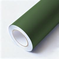 China Waterproof Cast Vinyl Roll Titanium Green Polymeric Vinyl Wrap Anti Scratch HYH1171 for sale