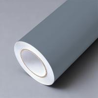 China PVC Matte Vinyl Car Wrap OEM / ODM Cement Grey Vinyl Wrap HYH1098 for sale