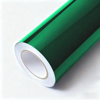 China UV Resistant Gloss Vinyl Car Wrap Customized Gloss Green Vinyl Wrap Waterproof HYH1120 for sale