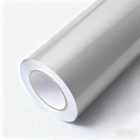 China OEM / ODM Semi Gloss Vinyl Wrap 1.52mx17.5m Gloss Grey Car Wrap HYH1136 for sale