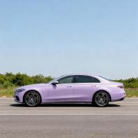 China Durable Color Vinyl Wrap Anti Scratch Gloss Purple Car Wrap Waterproof HYC1109 for sale