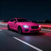 China Waterproof Color Vinyl Wrap Gloss Rose Car Wrap Customized HYC1079 for sale