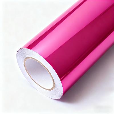 China Waterproof Color Vinyl Wrap Gloss Rose Car Wrap Customized HYC1079 for sale
