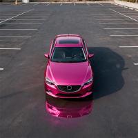 China Waterproof Color Vinyl Wrap Gloss Rose Car Wrap Customized HYC1079 for sale