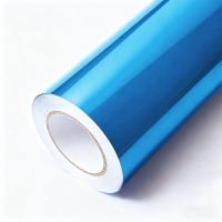 China PVC Mercury Wrap Customized Gloss Light Blue Vinyl Wrap HYH1116 for sale