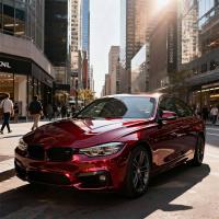 China Mercury Red Color Vinyl Wrap PVC Gloss Vinyl Car Wrap OEM / ODM HYH1157 for sale