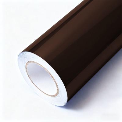 China Customized Chocolate Brown Car Wrap Waterproof Vinyl Car Wrap Roll HYH1177 for sale
