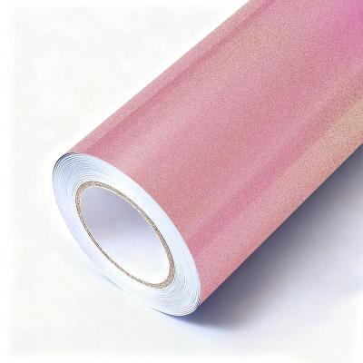 China UV Resistant Glossy Pink Car Wrap Reflective Pink Diamond Vinyl Wrap Durable HYH1013 for sale