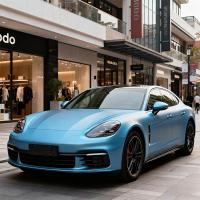 China Flip Mist Blue Matte Vinyl Car Wrap HYH1034 for sale